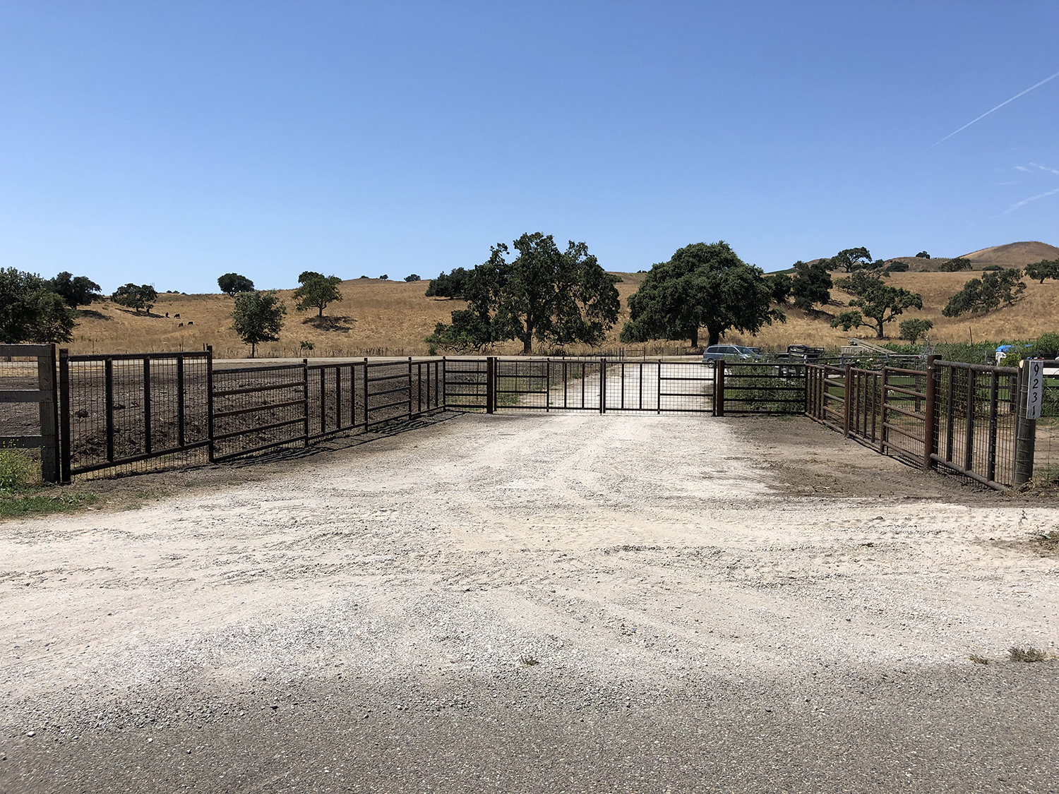Pipe Fence with Wire Mesh - Currently Welding